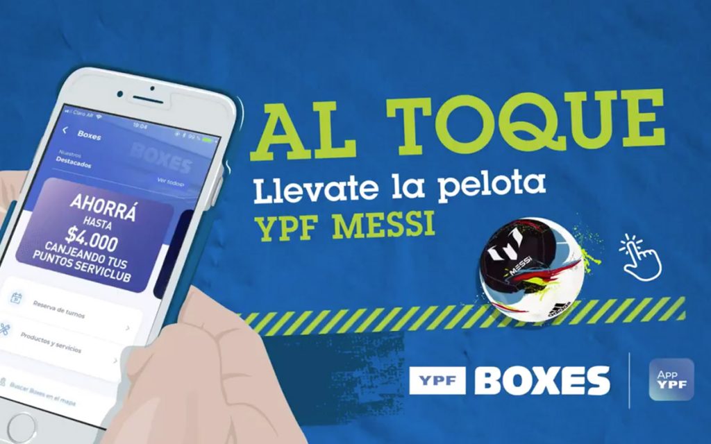 YPF BOXES llega a la APP y lanza una promo con un 20% de descuento