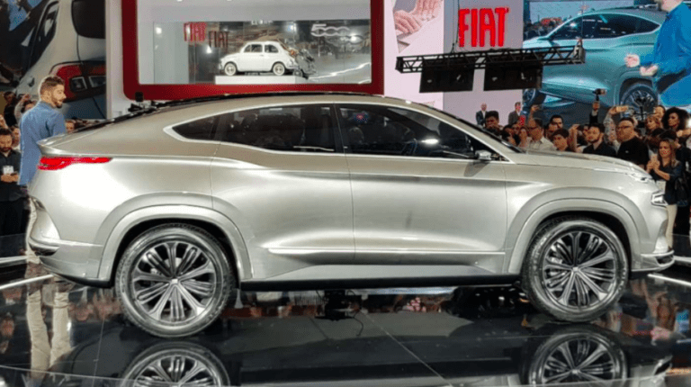 Fiat: revelaron las primeras imágenes del interior del nuevo SUV Coupé
