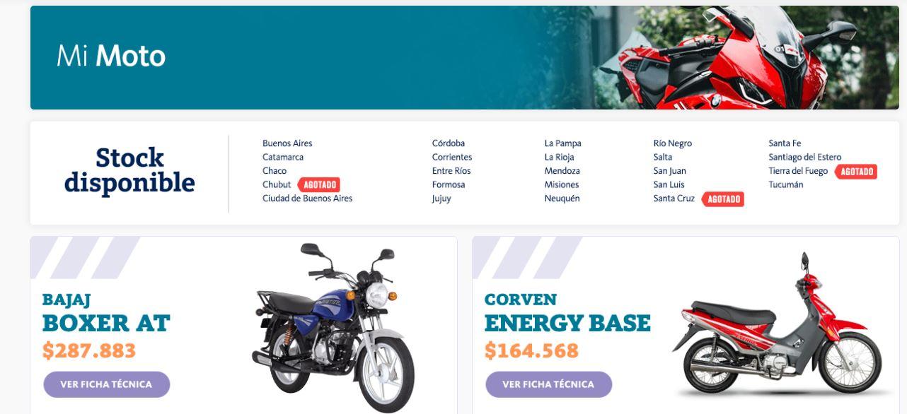 Plan Mi moto: cómo comprar en 48 cuotas, precios y modelos disponibles