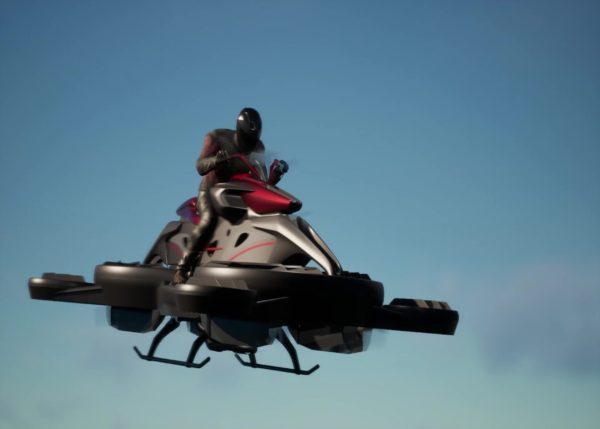 En imágenes: así es la primera moto voladora del mundo, ¿cuánto sale?