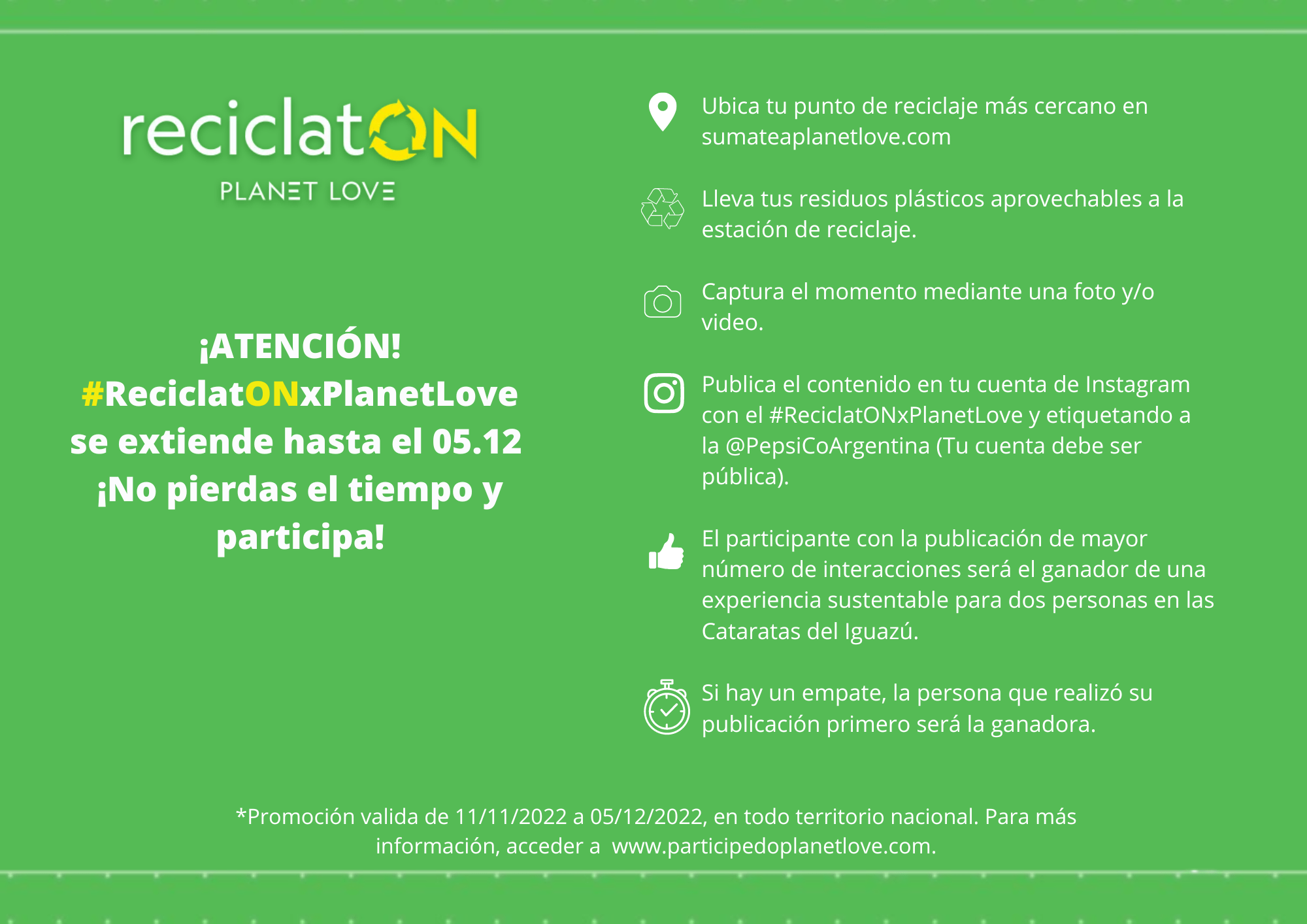 ReciclatON: PepsiCo extendió la campaña para el impulsar el reciclaje en Latinoamérica