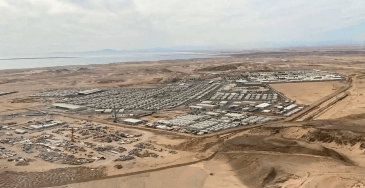 Arabia Saudita: nuevas imágenes de la construcción de The Line