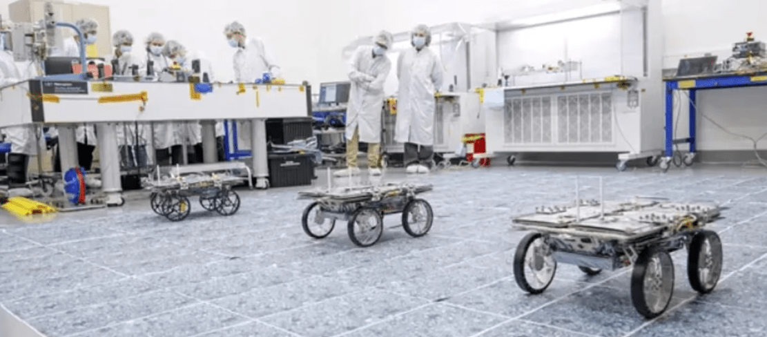 La NASA pone a prueba robots "karts lunares" para futuras misiones a la ...