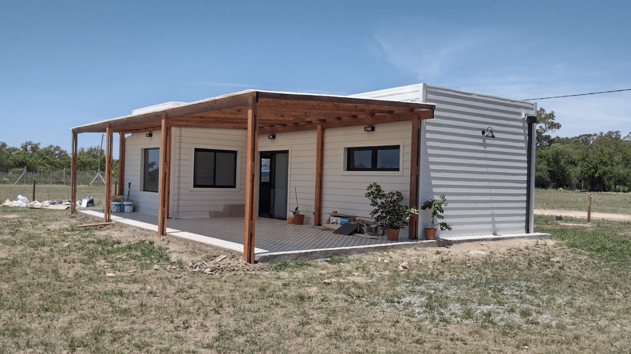 Made in Argentina: Así son las casas modulares transportables y a medida que se construyen en 75 ...