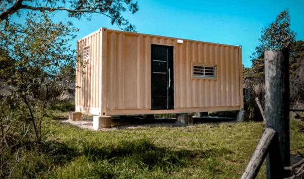 Así son estas tres casas containers que se consiguen en Argentina